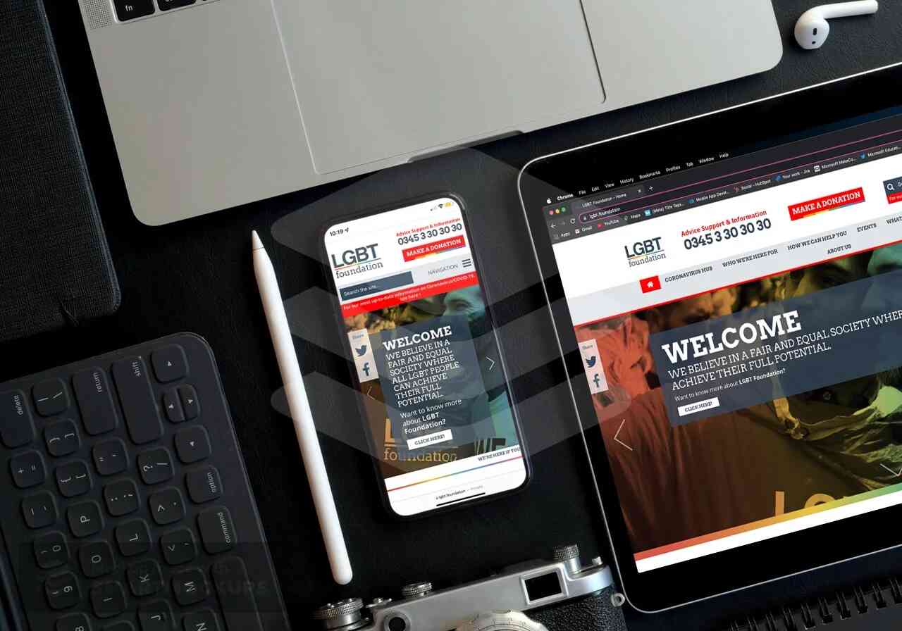 Our Work | LGBT Foundation Case Study | Web App | Scriptbaker